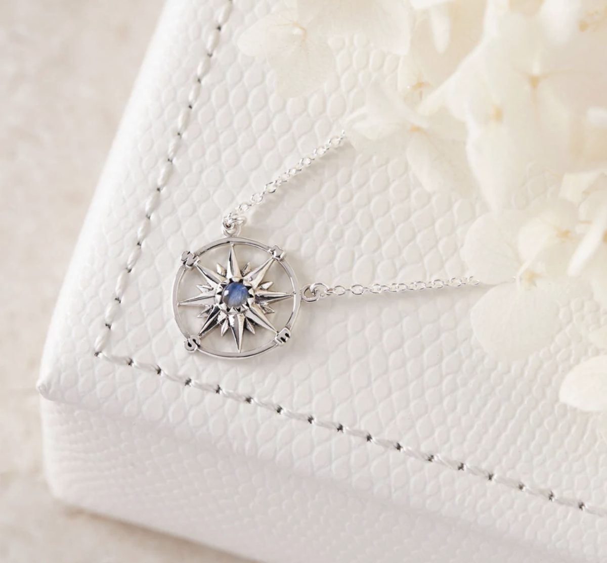 Guiding Light Compass Necklace - Tirzart