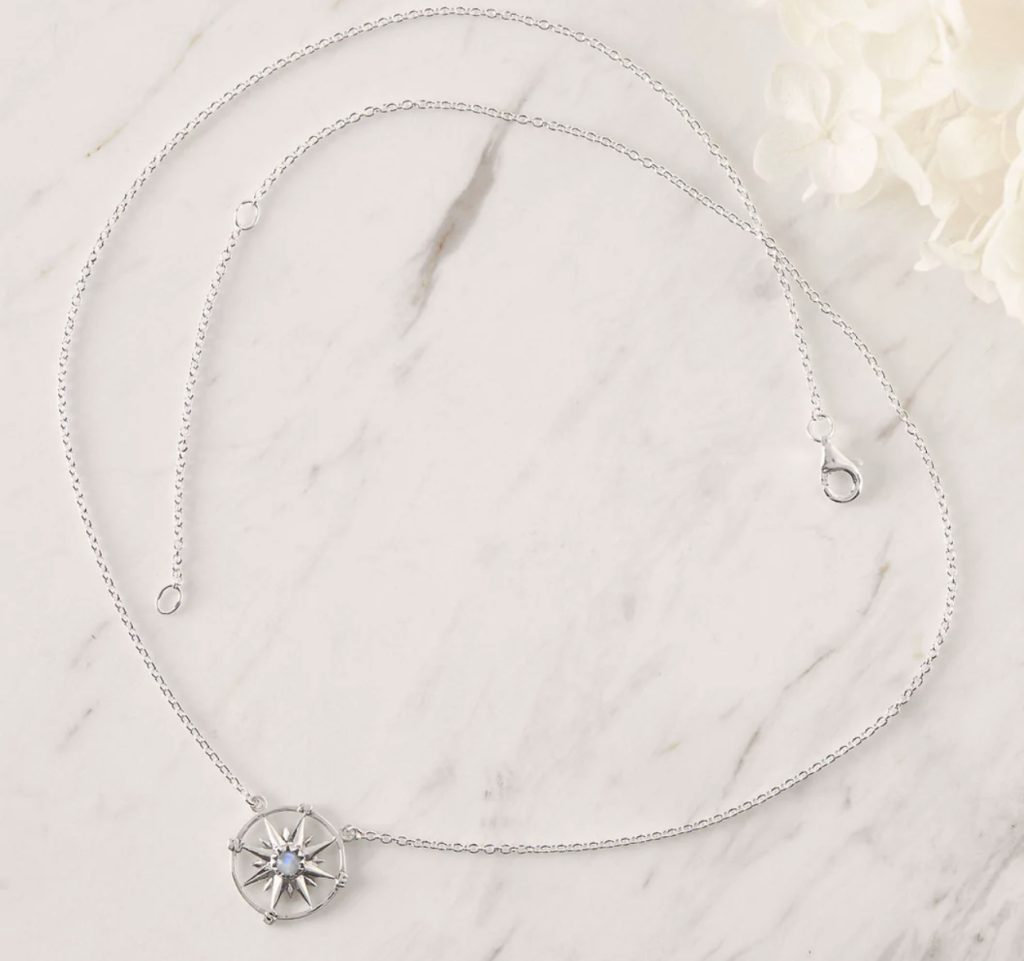 Guiding Light Compass Necklace - Tirzart